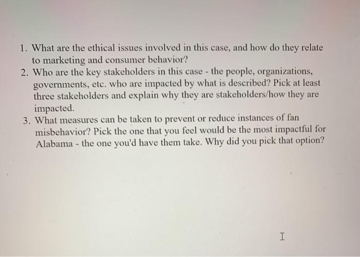 Solved Sports Fans Behaving Badly Written by Dr. Venessa | Chegg.com