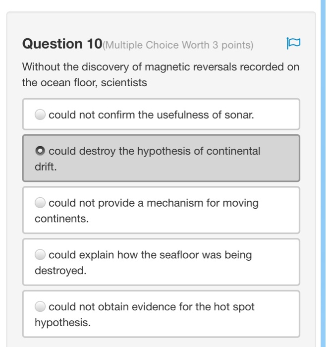 Solved Question 10(Multiple Choice Worth 3 points) Without | Chegg.com