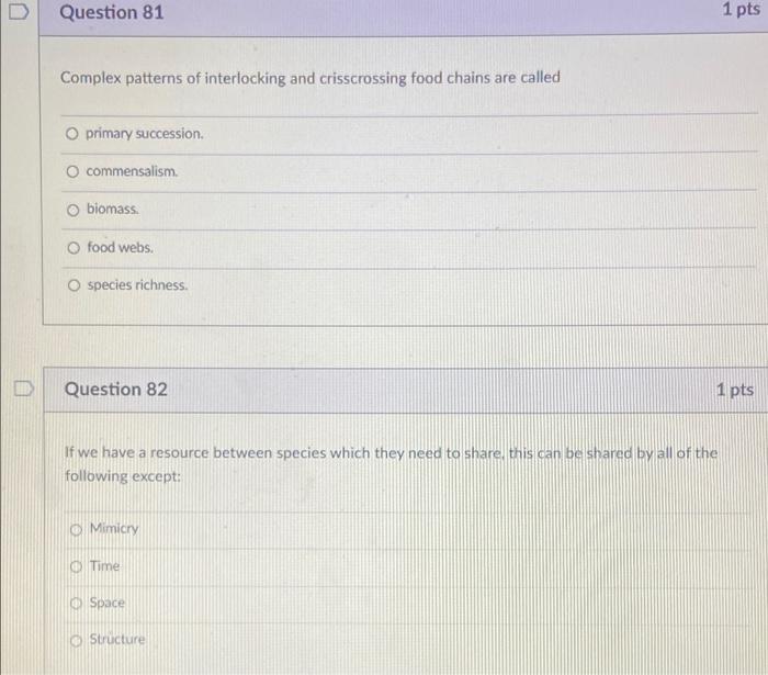 Solved Question 81 1 pts Complex patterns of interlocking | Chegg.com