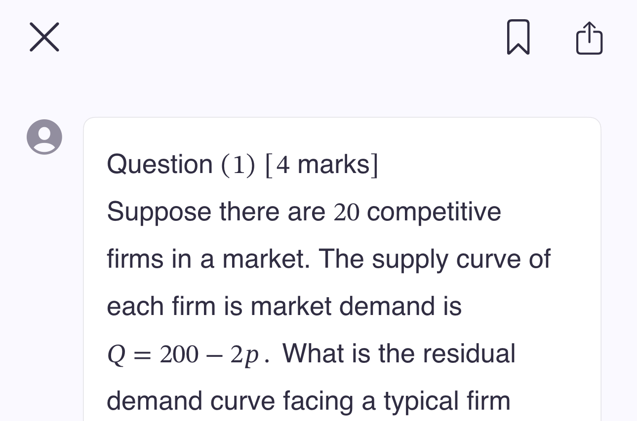 Solved Question (1) [4 ﻿marks]Suppose there are 20 | Chegg.com