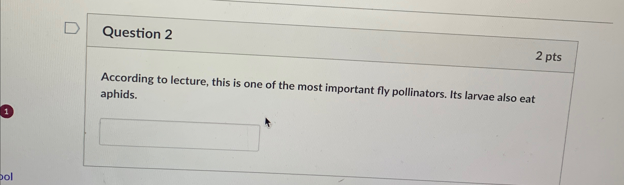 Solved Question 22 ﻿ptsAccording to lecture, this is one of | Chegg.com