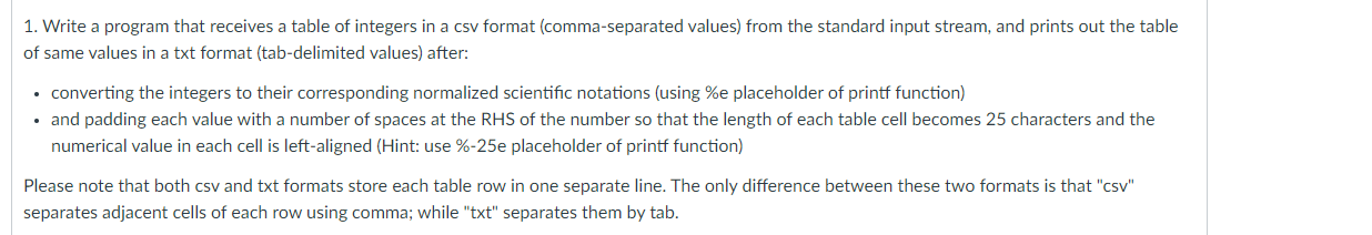 Solved Do the project in C language | Chegg.com