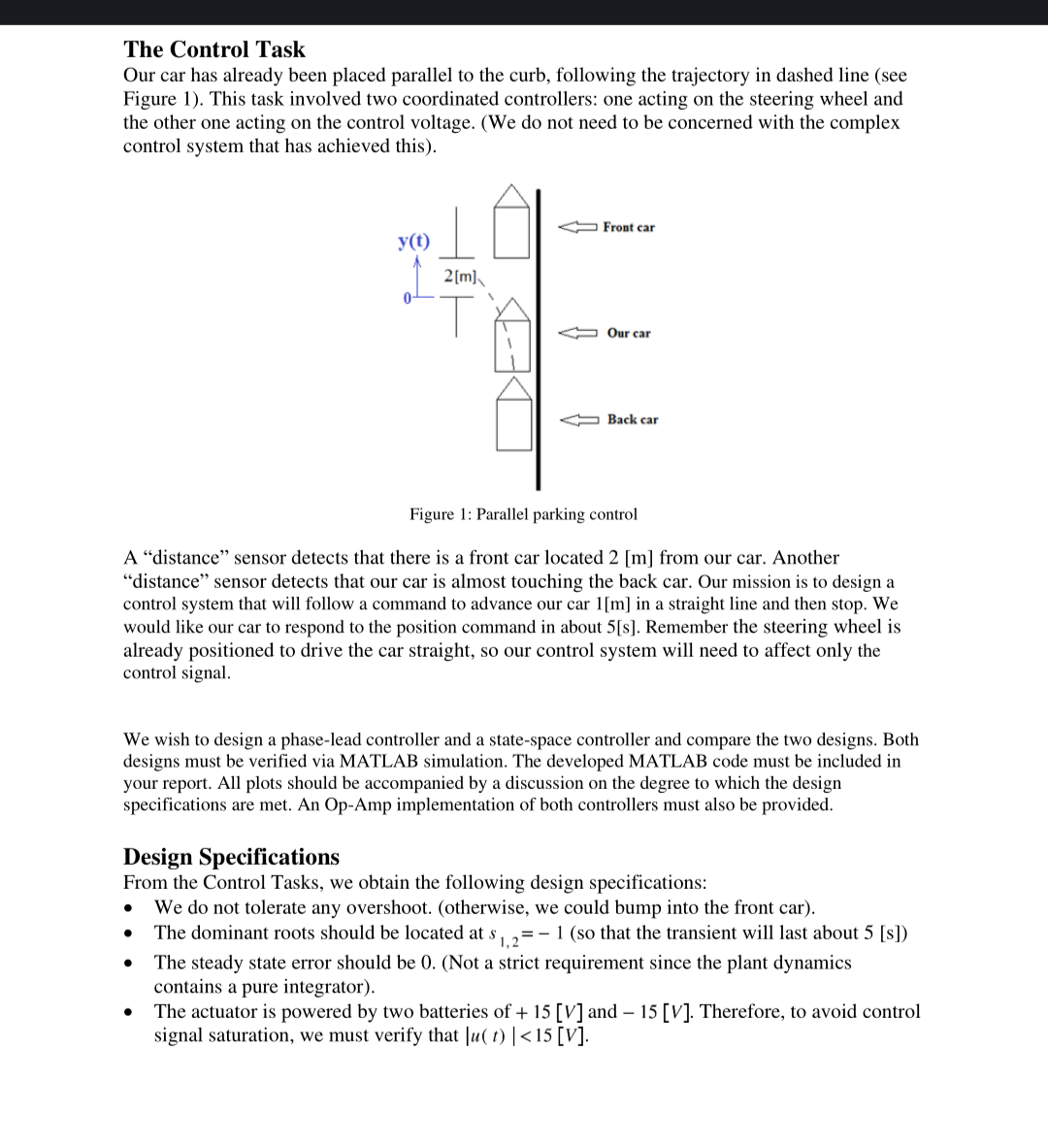 Phase Lead Controller Design1a 10 points