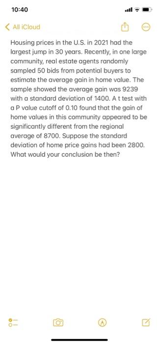 Solved Housing prices in the U.S. in 2021 had the largest | Chegg.com