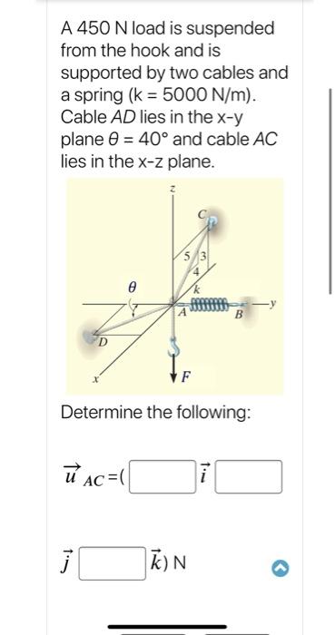Solved Problem 2 [25 points) a) Two cables are tied together | Chegg.com
