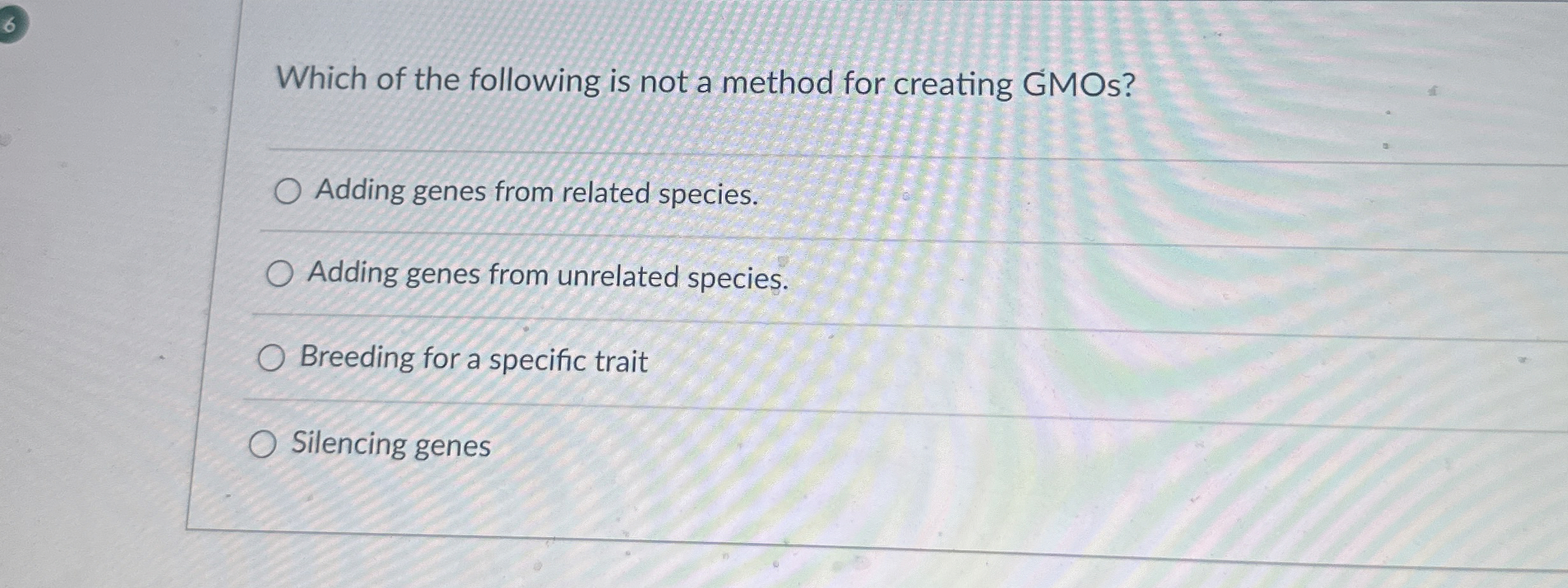 Solved Which of the following is not a method for creating | Chegg.com