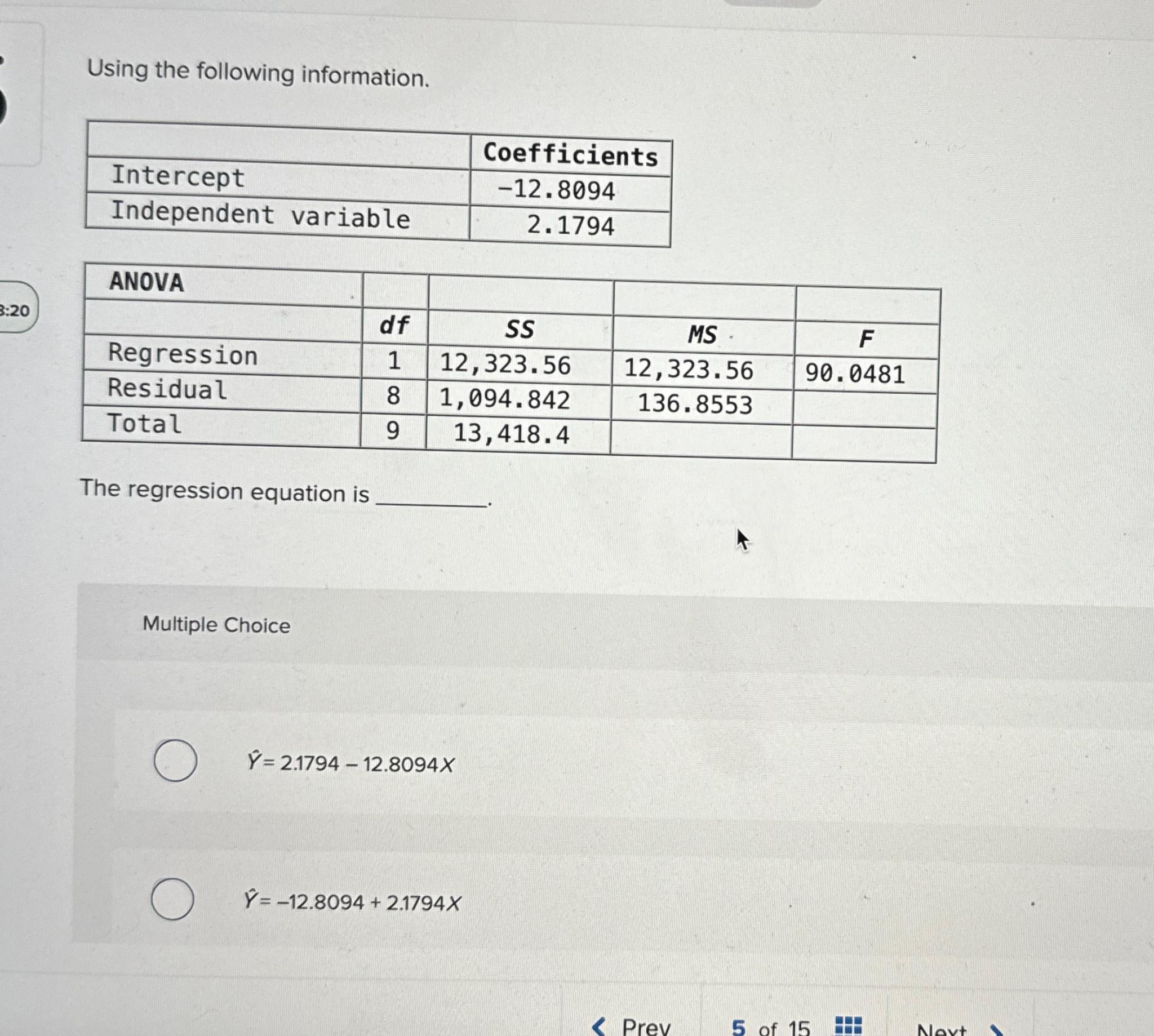 Solved Using the following | Chegg.com