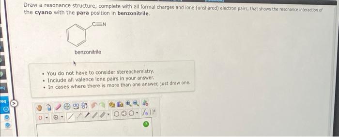 Solved Draw a resonance structure, complete with all formal | Chegg.com