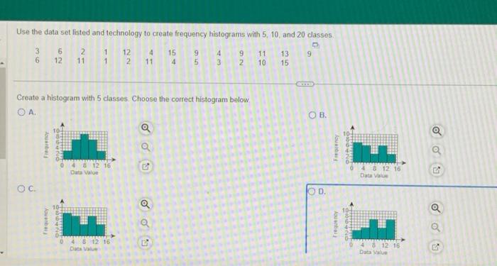 Solved Use the data set listed and technology to create | Chegg.com