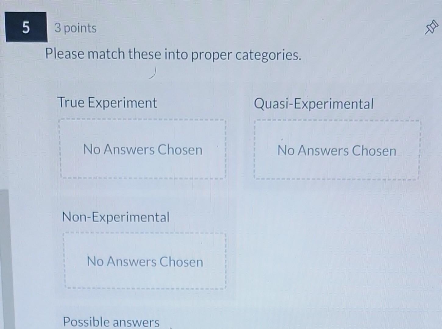 Solved Please match these into proper categories. True | Chegg.com