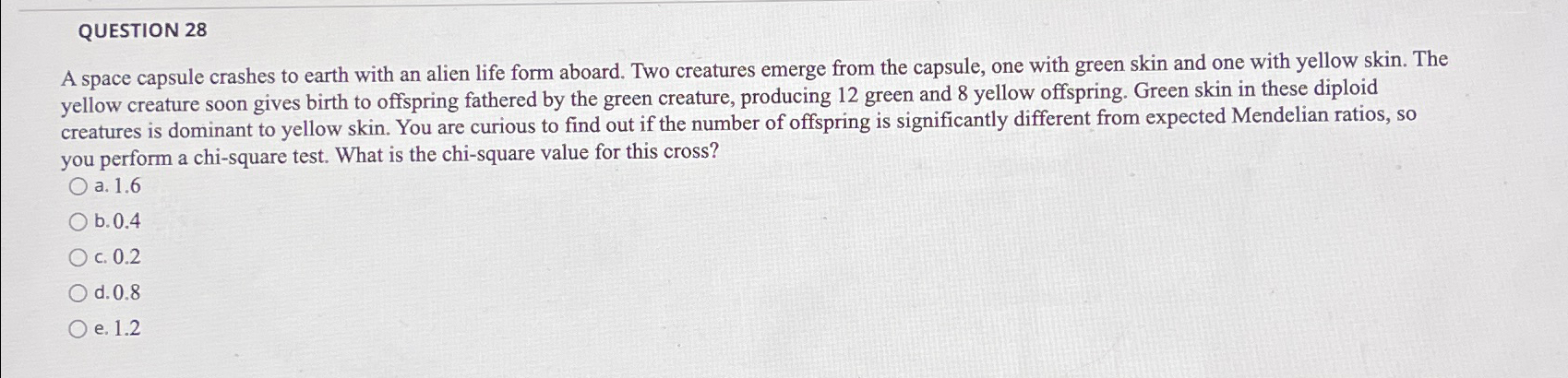 Solved QUESTION 28A space capsule crashes to earth with an | Chegg.com