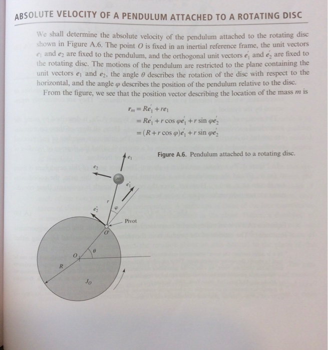 Solved A.8 Determine the angular momentum of the system | Chegg.com