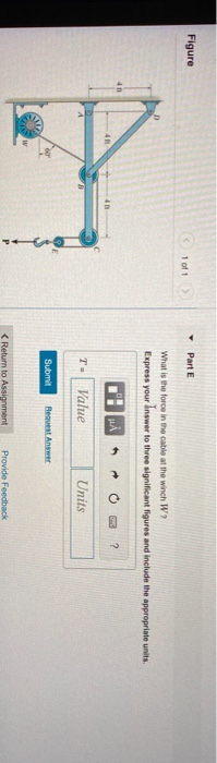 Solved 2020 SPRING Statics CHWG Problem 6.74 The walcrane | Chegg.com