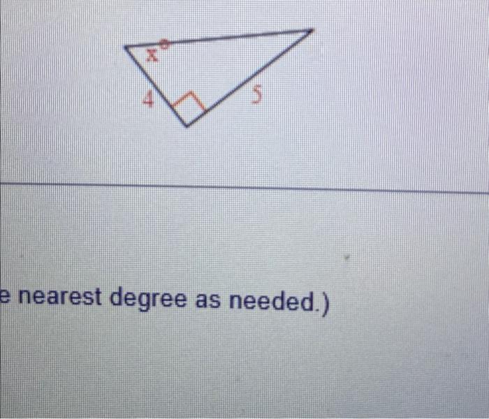 Solved nearest degree as needed.) | Chegg.com