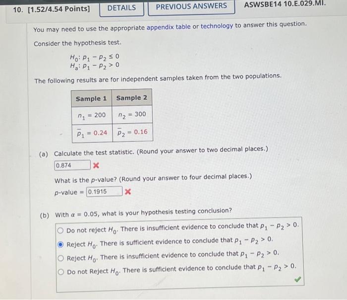 Solved You may need to use the appropriate appendix table or | Chegg.com