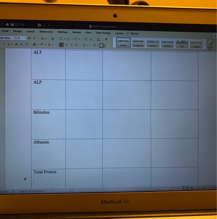 Solved CBC assignment Layout References Mailings Review View | Chegg.com