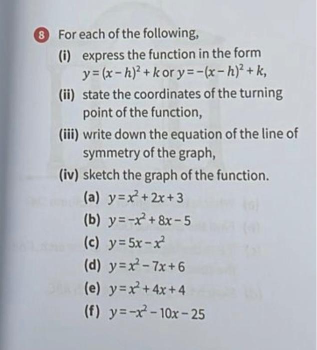 Solved 8B to 8E | Chegg.com