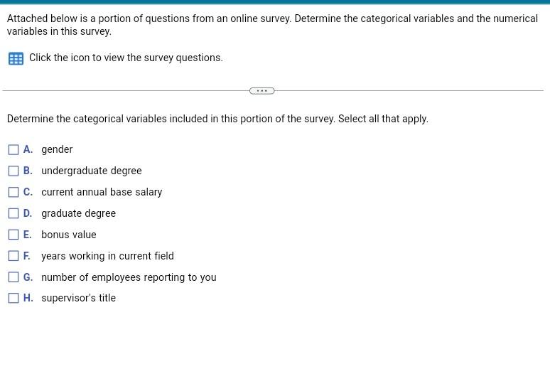 Solved Attached below is a portion of questions from an | Chegg.com