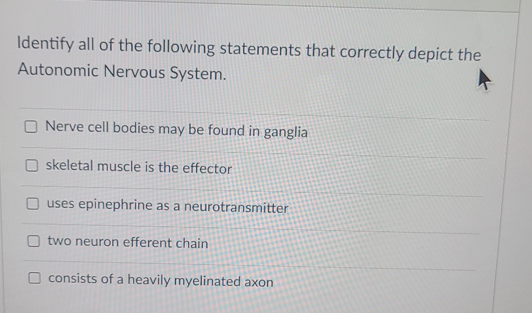 Solved Identify all of the following statements that | Chegg.com