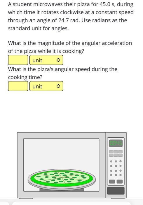 Solved A record player works at a clockwise angular speed of | Chegg.com
