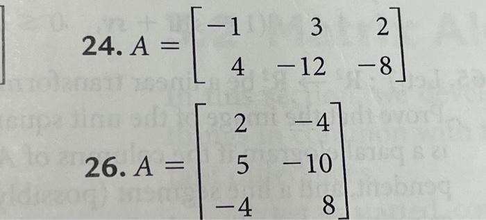 Solved let T(x) = Ax for the matrix A. determine if T is one | Chegg.com