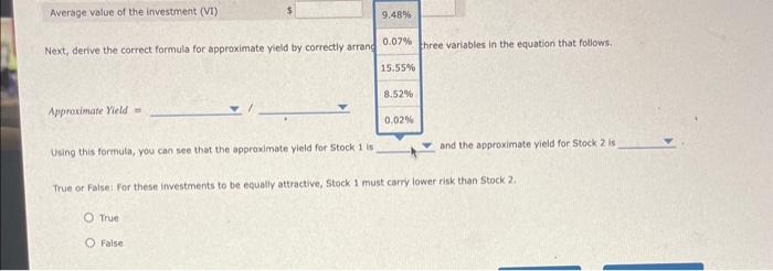 Solved Understanding the Approximate Yield Equation The | Chegg.com