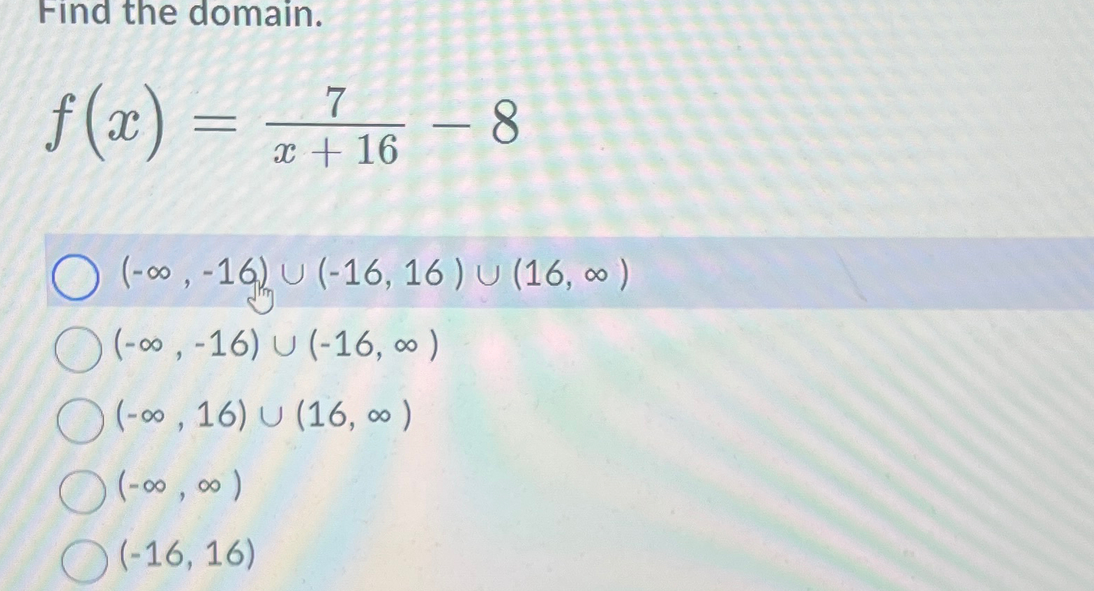 Solved Find the | Chegg.com