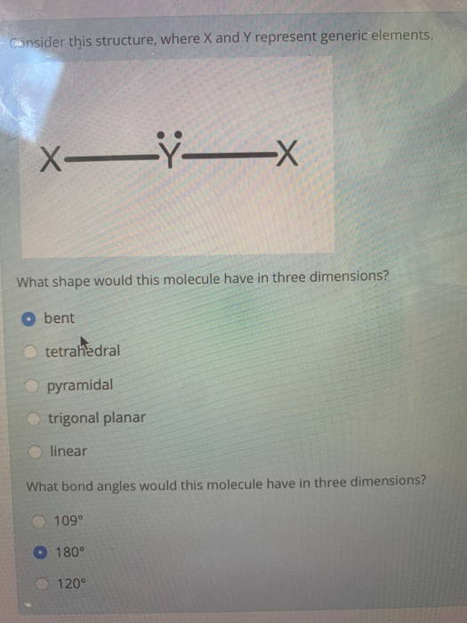 Solved - Consider this structure, where X and Y represent | Chegg.com