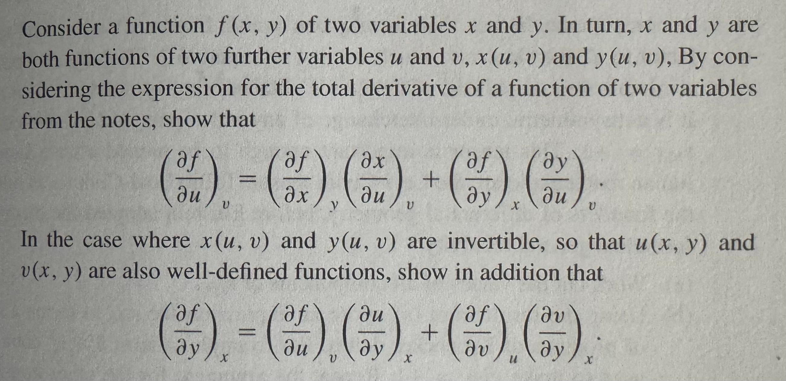 Solved Consider a function f(x,y) ﻿of two variables x ﻿and | Chegg.com