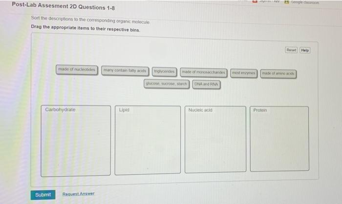 Solved EV Post-Lab Assesment 2D Questions 1-8 oogle | Chegg.com