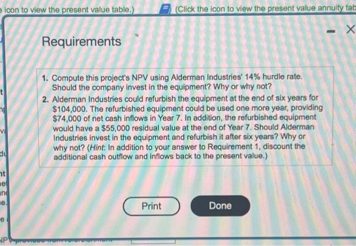 Solved Adderman Industries is deciding whether to automate | Chegg.com