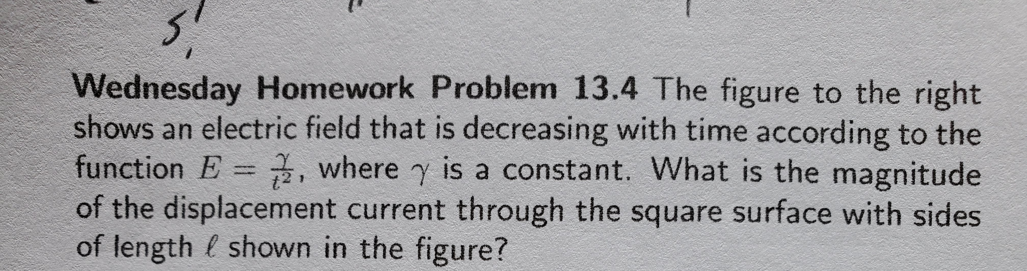 Solved Wednesday Homework Problem 13.4 ﻿The figure to the | Chegg.com