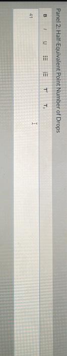Data Table 1: Determination of Equivalence Point | Chegg.com