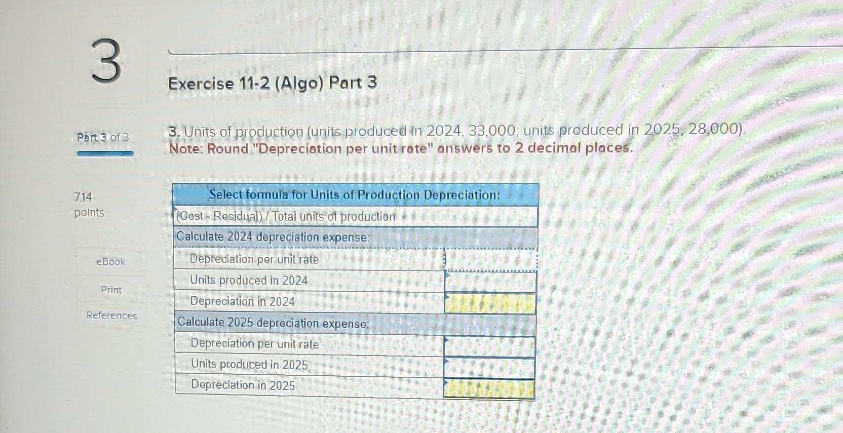 Solved Required information Exercise 11-2 (Algo) | Chegg.com