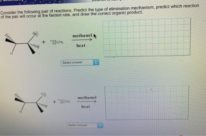 Solved Consider the following pair of reactions, Predict the | Chegg.com