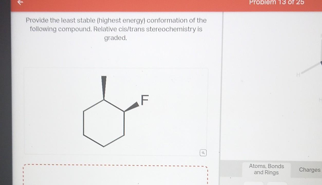 Solved Provide the least stable (highest energy) | Chegg.com