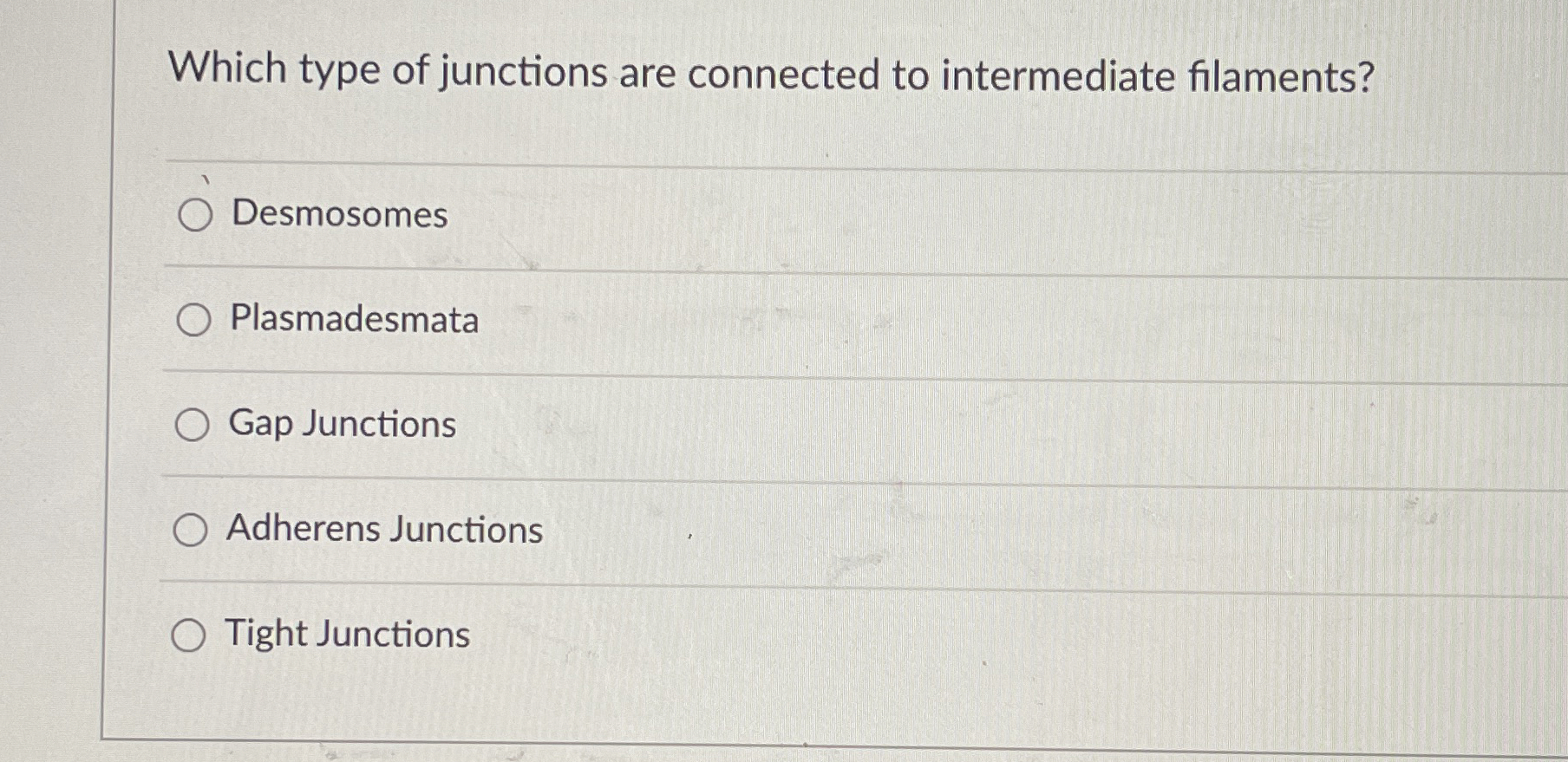 Solved Which type of junctions are connected to intermediate | Chegg.com