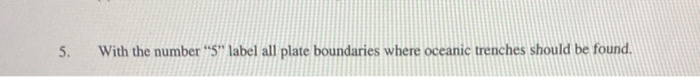 Solved DERCISE 1: Mate Tectonics Name Section EXERCISE 33 | Chegg.com
