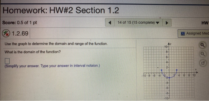 Solved Homework: HW#2 Section 1.2 Score: 0.5 of 1 pt 14 of | Chegg.com