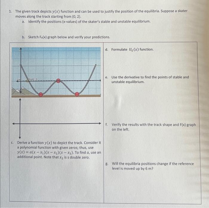 Solved Part 4 Analysis of Stable and Unstable Equilibria | Chegg.com