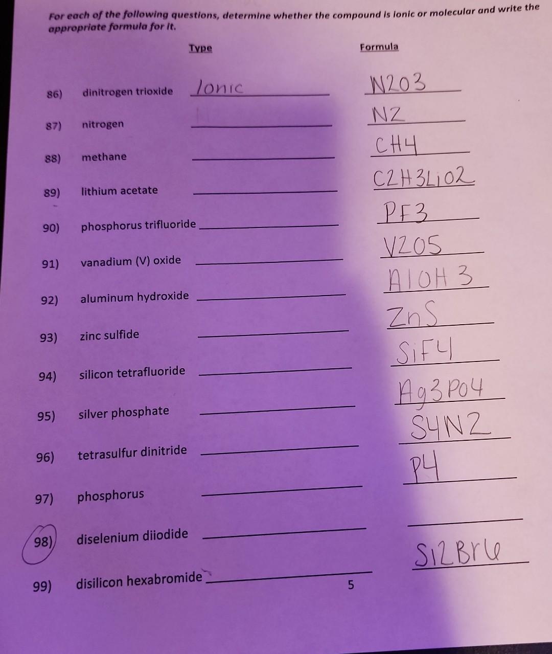 Solved For each of the following questions, determine | Chegg.com