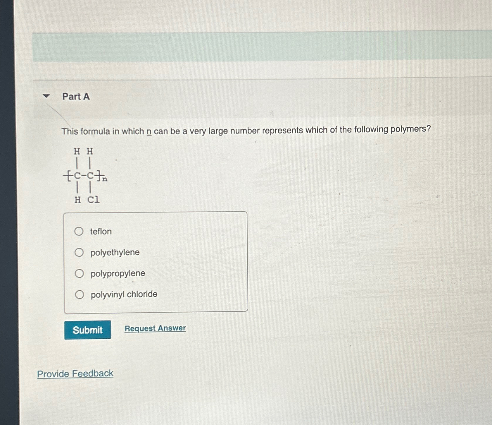 Solved Part AThis formula in which n? ﻿can be a very large | Chegg.com