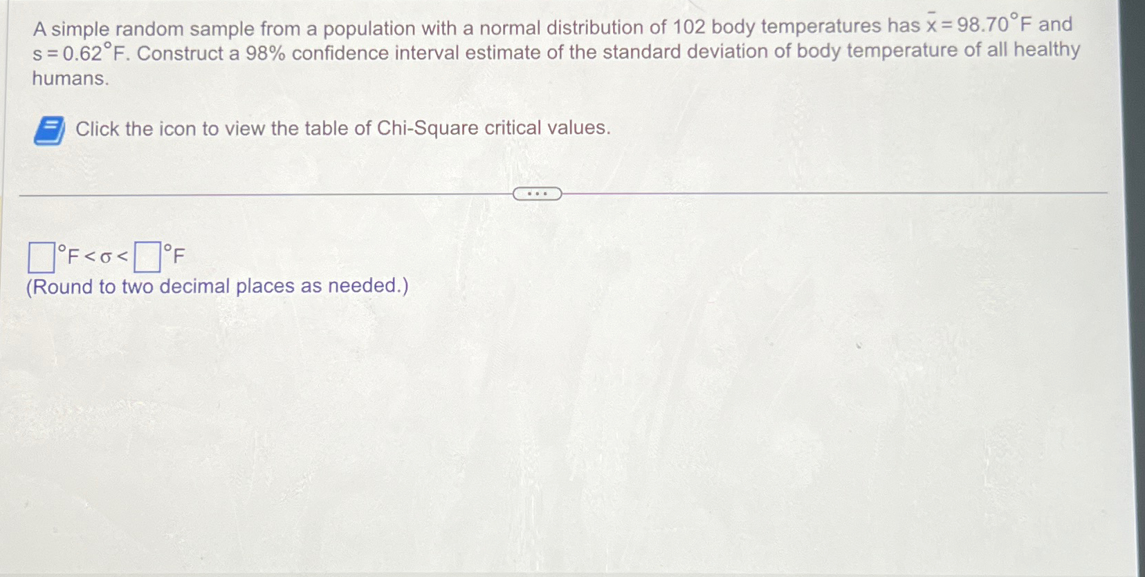 Solved A simple random sample from a population with a | Chegg.com