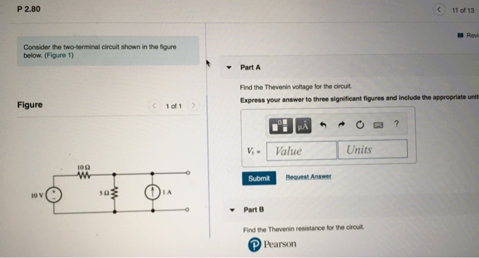 Solved: P 2.80 ( 11 Of 13 Revi Consider The Two-terminal C... | Chegg.com Solved: P 2.80 ( 11 Of 13 Revi Consider The Two-terminal C... | Chegg.com