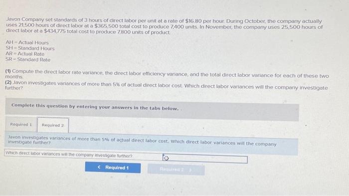 Solved Exercise 23-16 (Algo) Computing and analyzing direct | Chegg.com