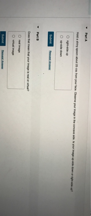 Solved A shiny spoon provides both a concave mirror and a | Chegg.com