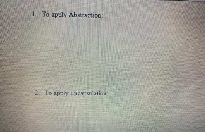 Solved Computer Programming-2 (CS2301) Abstraction & | Chegg.com