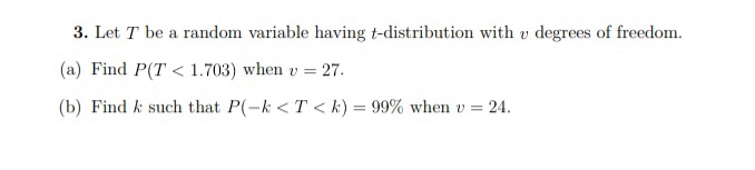 Solved 2. Let Xbe a chi-squared random variable with v | Chegg.com