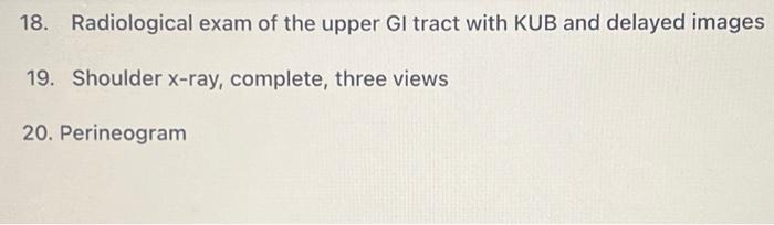 Solved Exercise 2 - Check Your Understanding Radiology | Chegg.com