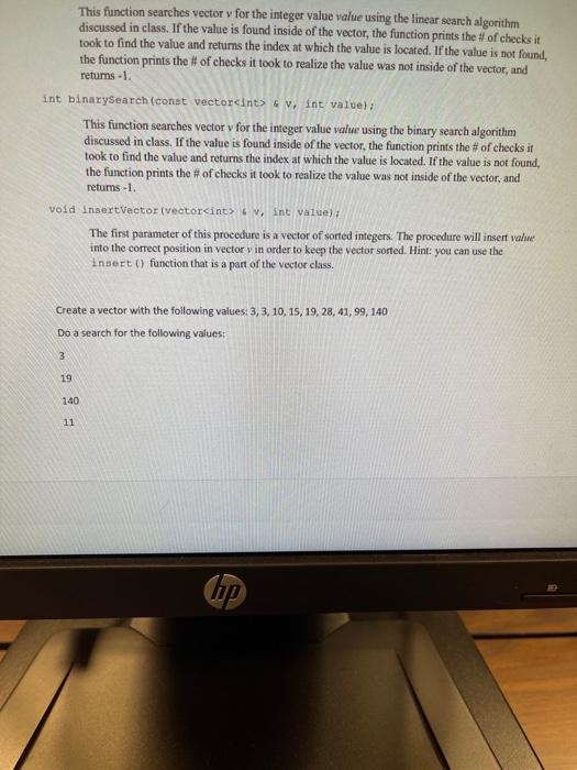 Solved Use C++Provide screenshot of code and screenshot of | Chegg.com